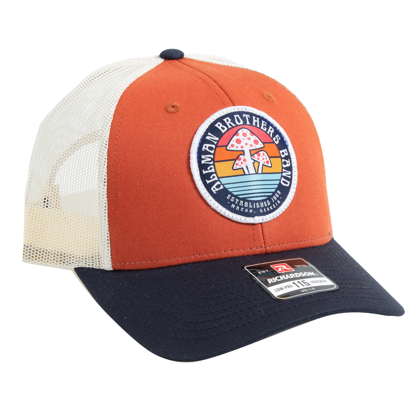 Triple Shroom Richardson Hat – Allman Brothers Band